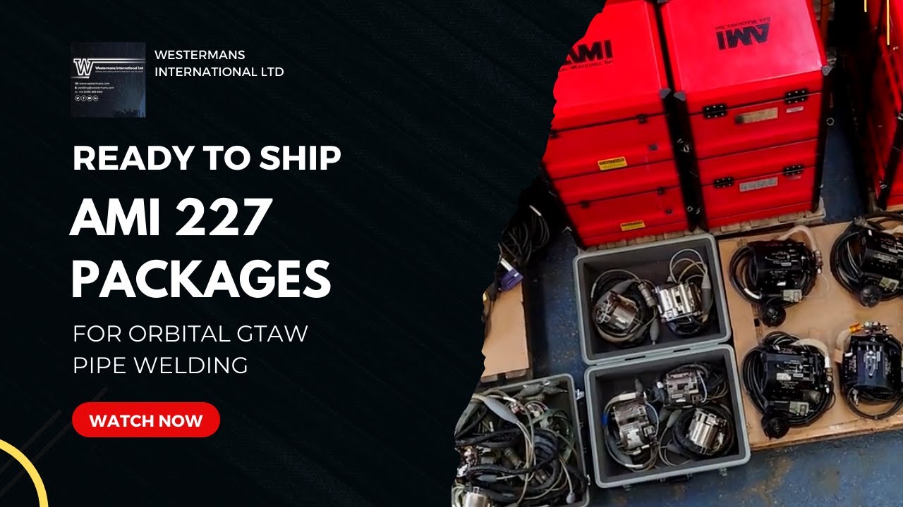 The Best Orbital Pipe Welding Solution? AMI 227 Orbital GTAW System ...