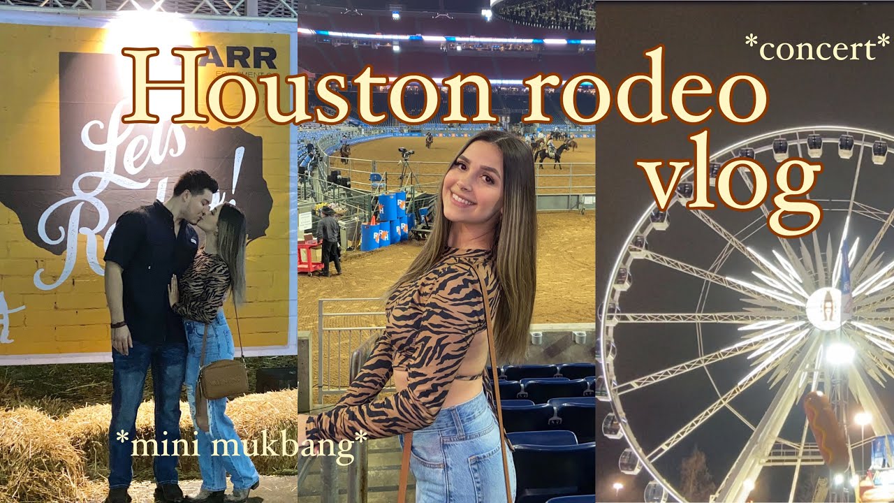 Vlog: going to the Houston rodeo! - YouTube