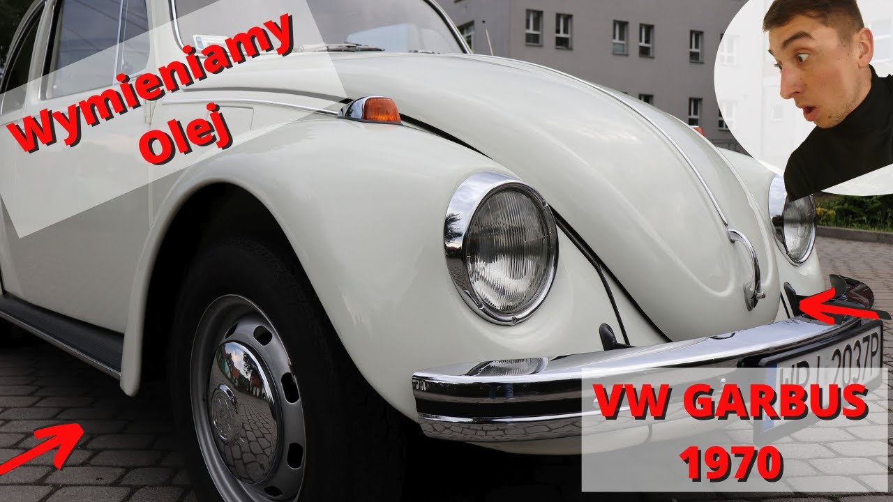 NOWY GARBUS W OFERCIE --- Wymieniamy olej ! VW Käfer - YouTube