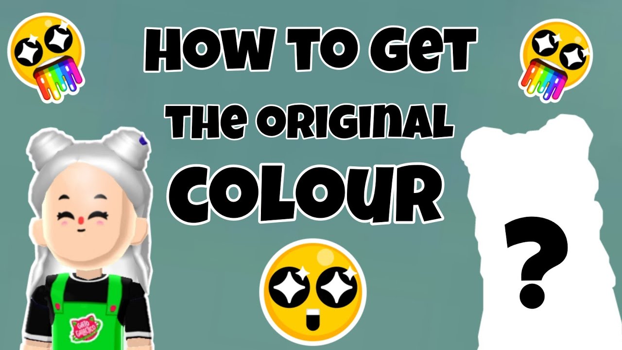 how to get the original color in pk XD? - YouTube