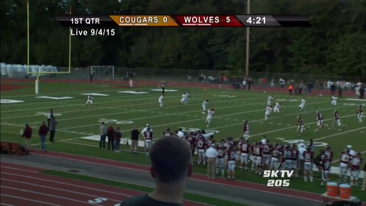 SKHS Wolves Football vs Central Kitsap Cougars - September 4, 2015 ...