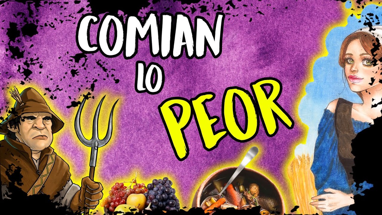 LO QUE DEBÍAN COMER LOS POBRES Y LOS PLEBEYOS EN LA EDAD MEDIA - YouTube