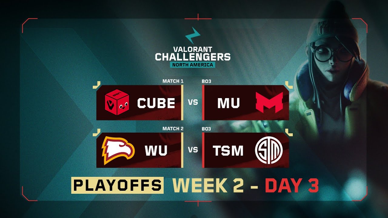 MU vs CUBE | VALORANT Challengers NA | Playoffs Week 2 Day 3 | Stage 3 ...
