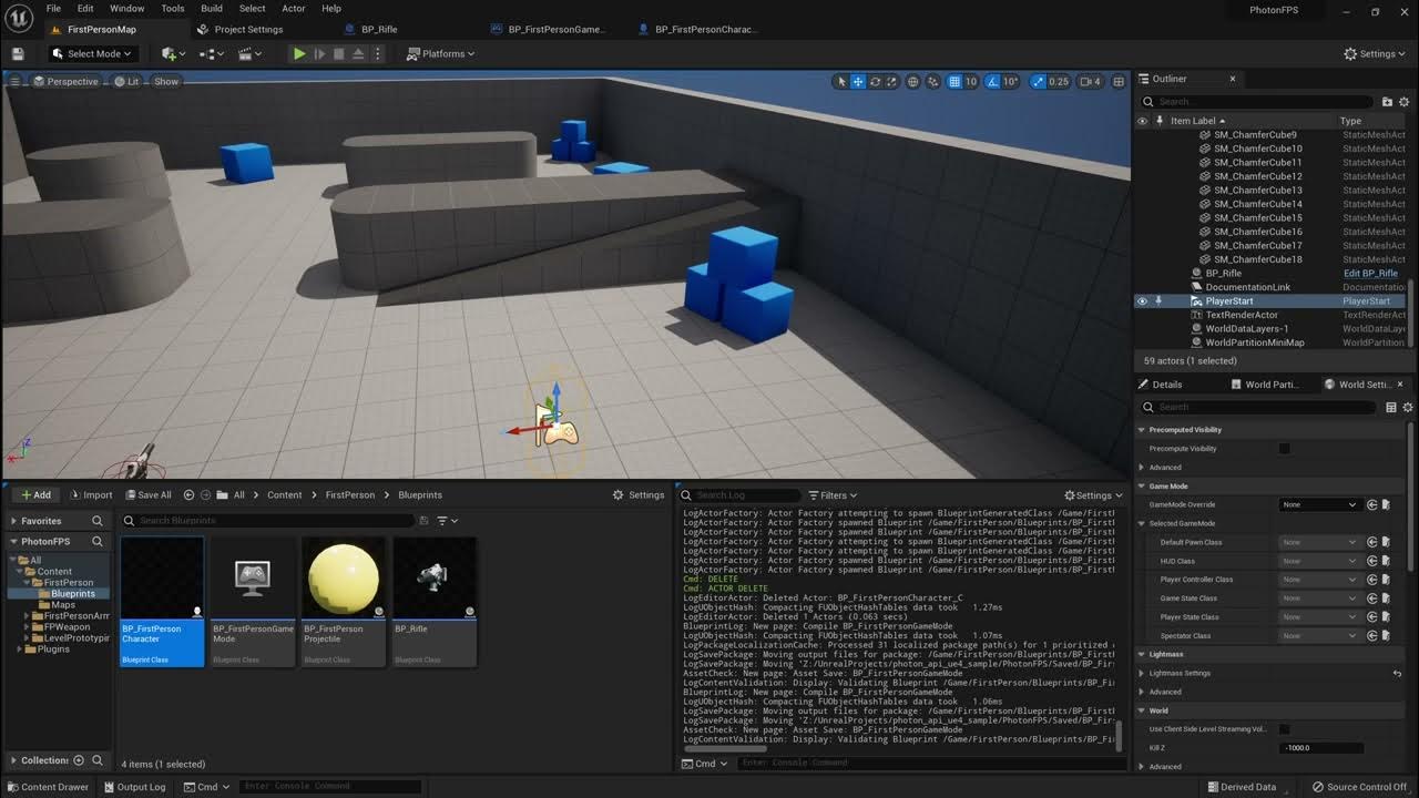 Unreal Engine 5 Multiplayer FPS Tutorial Part 1/2 - Photon Cloud - YouTube