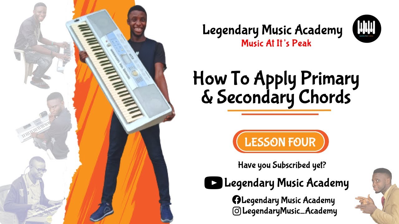 How to apply Primary & Secondary Chords - YouTube