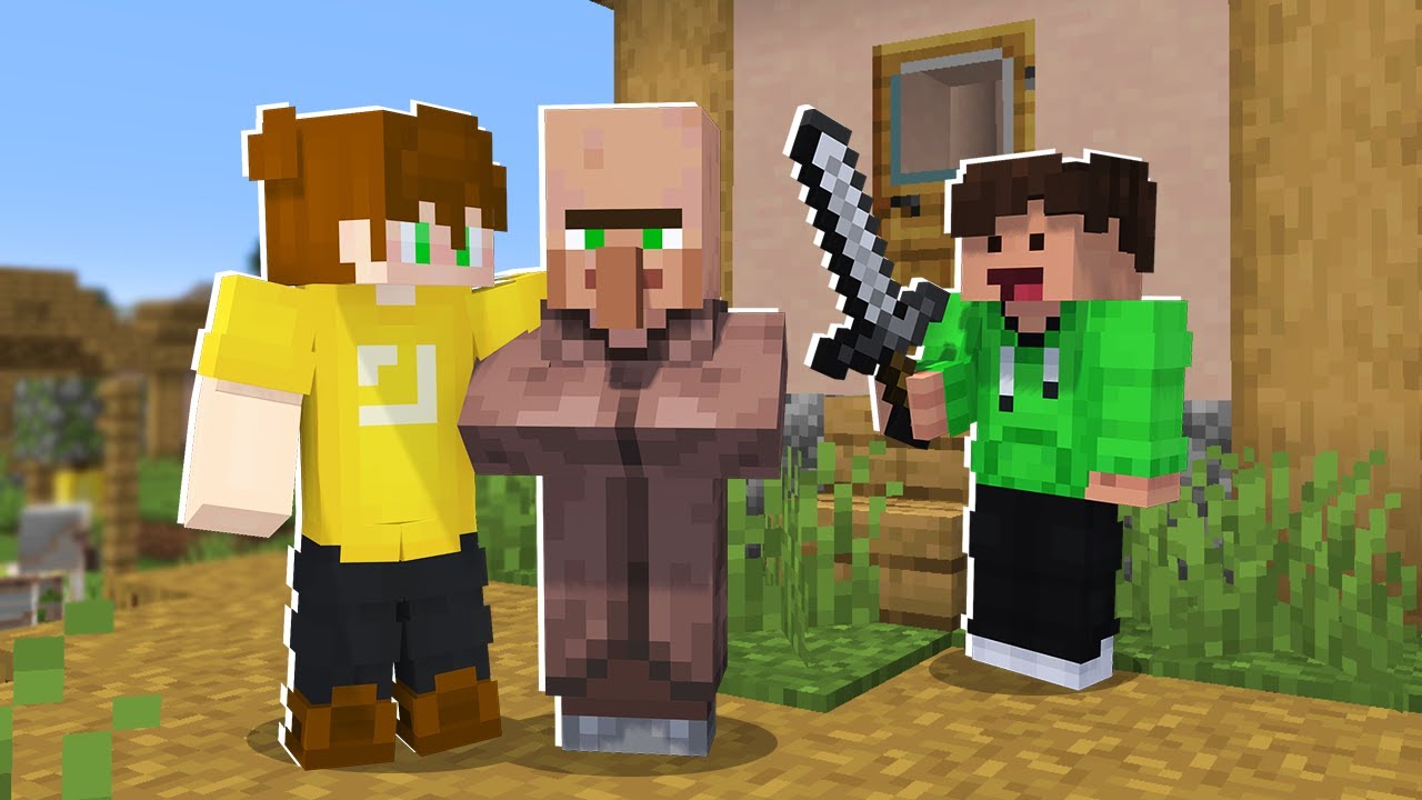 Tar över en hel by! - Minecraft i VR med Duno! #6 - YouTube