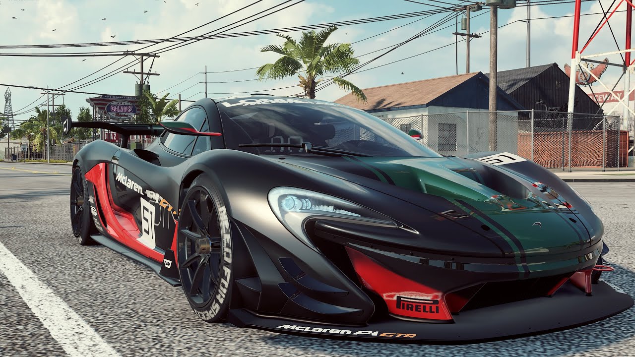 NFS Heat - McLaren P1 GTR 1200HP | FREE ROAM - YouTube