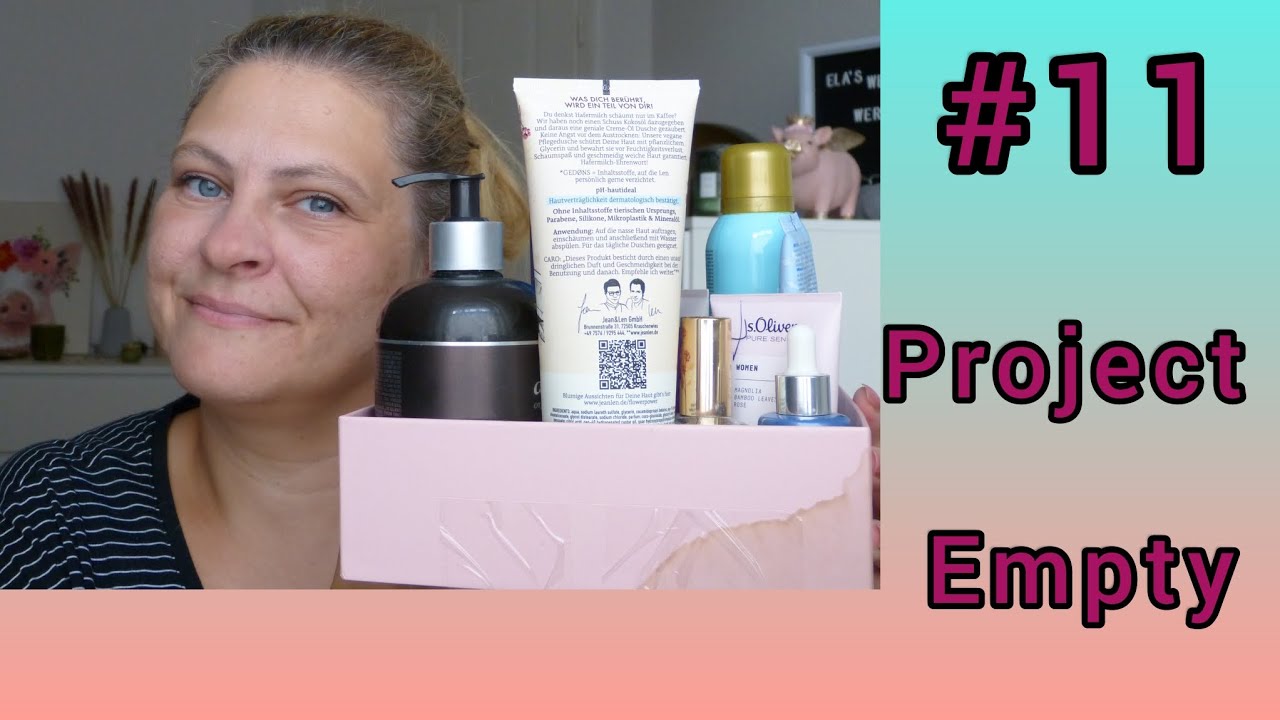 Project Empty Pflege ⚘️ #11 ⚘️ August 2023 ⚘️ aufbrauchen statt ...