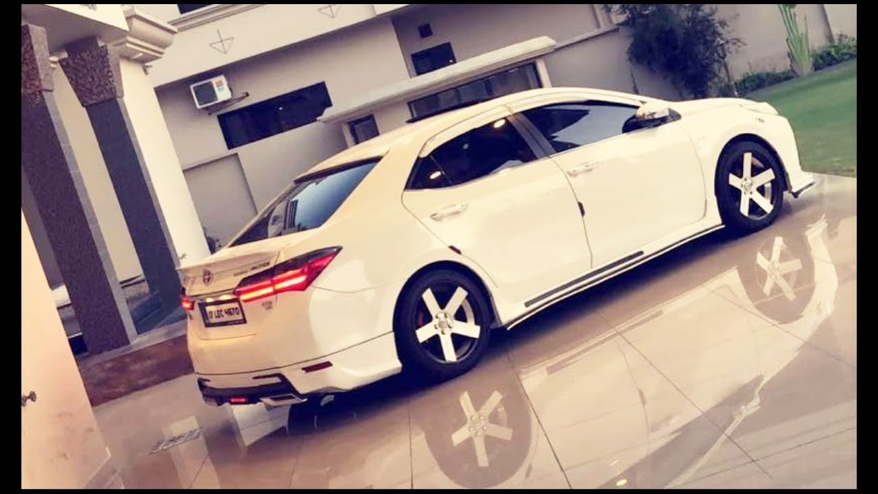 Toyota Corolla Altis Grande 1.8 Modified Gujranwala | Sexiest RIMS ...
