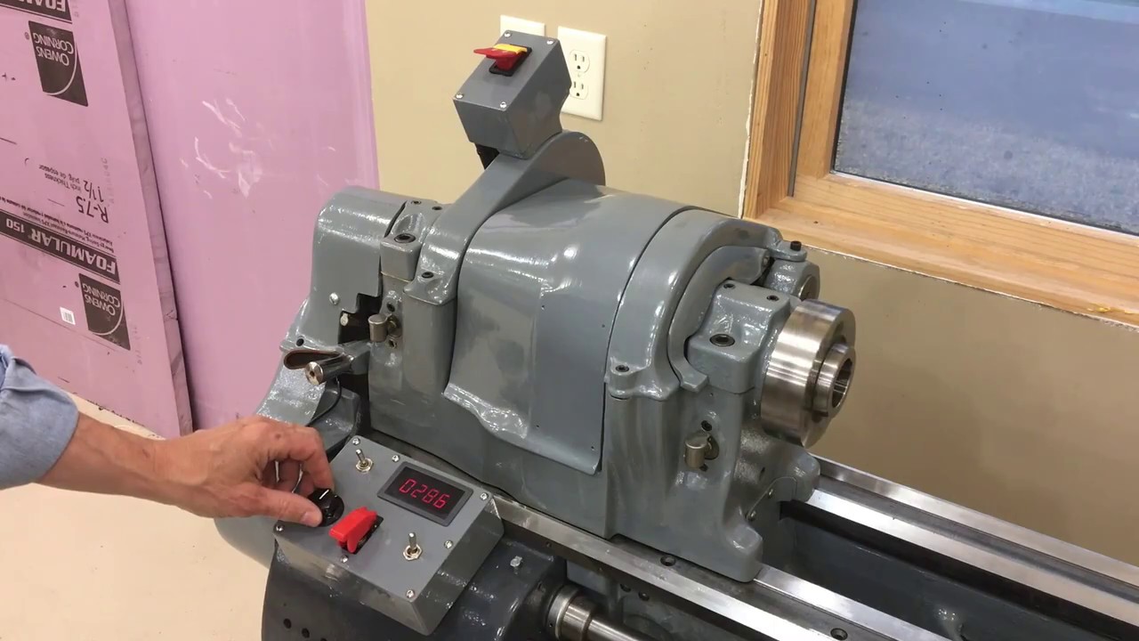 South Bend 13" Restoration - Motor Controls - YouTube