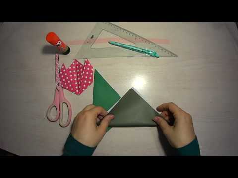 Origami Lale Yapımı / Origami Tulip Making / Diy / Eğlenceli Çocuk Videosu