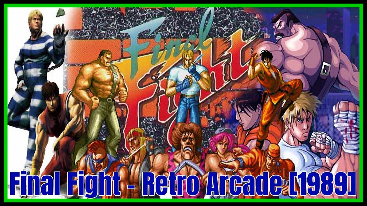 Final Fight - Retro Arcade Game 1990's - Full Walkthrough - YouTube