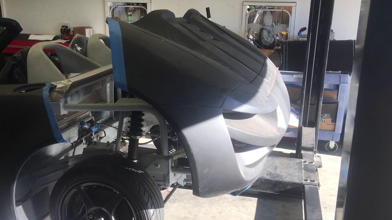 MR2 Spyder motorized rear clip prototype by DDPR - YouTube