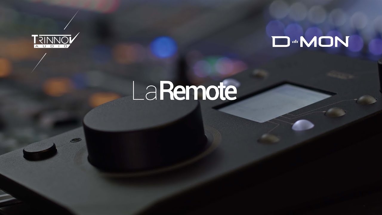 Trinnov : La Remote D-MON setup - YouTube