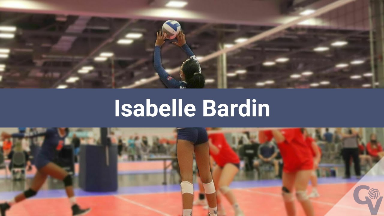 Isabelle Bardin Volleyball Highlights - DC 2025 - S - YouTube