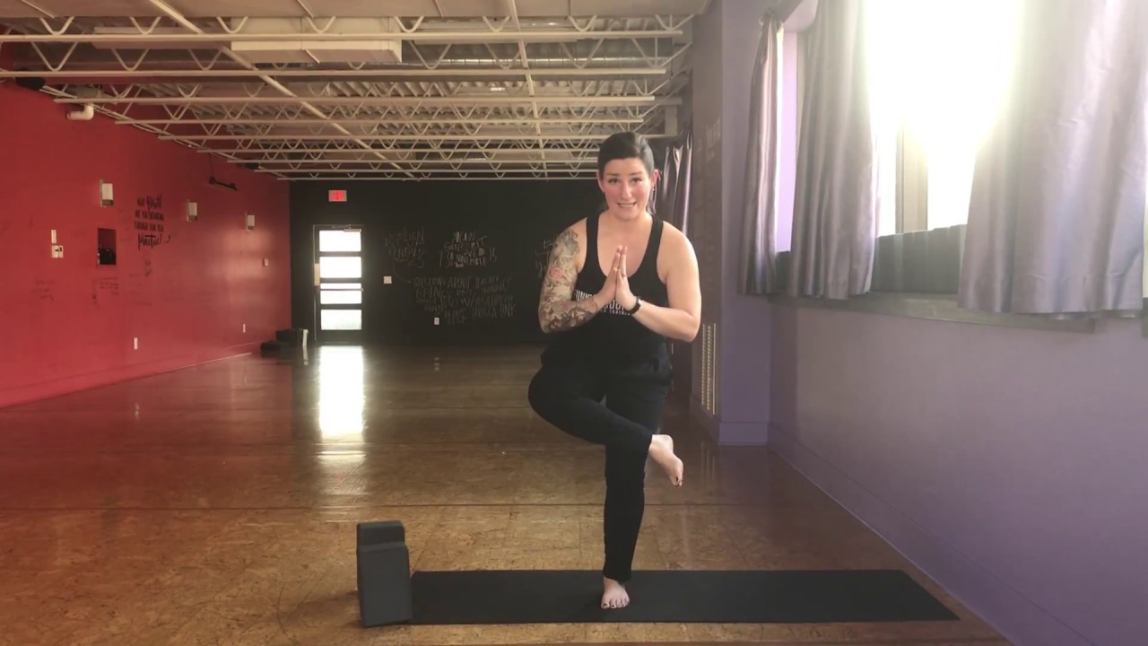 Funky Home Practice: Figure Four | Funky Buddha Yoga - YouTube