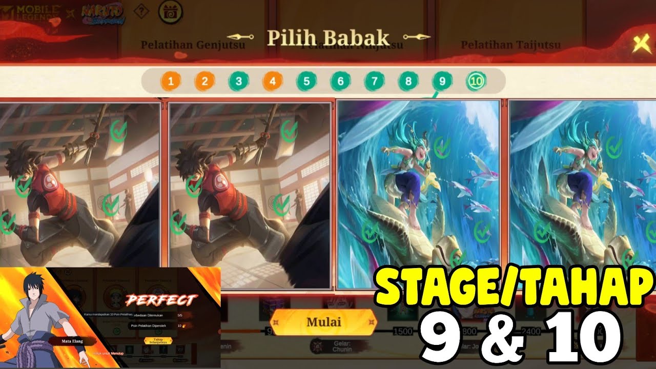 CARA MENYELESAIKAN PELATIHAN KHUSUS PELATIHAN GENJUTSU TRAINING STAGE 9 ...