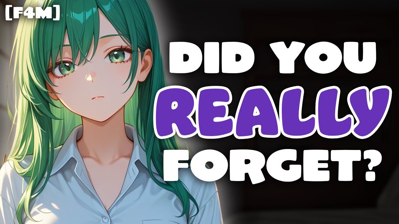 Controlling Girlfriend Gets Mad After You Forget Your Anniversary ASMR ...