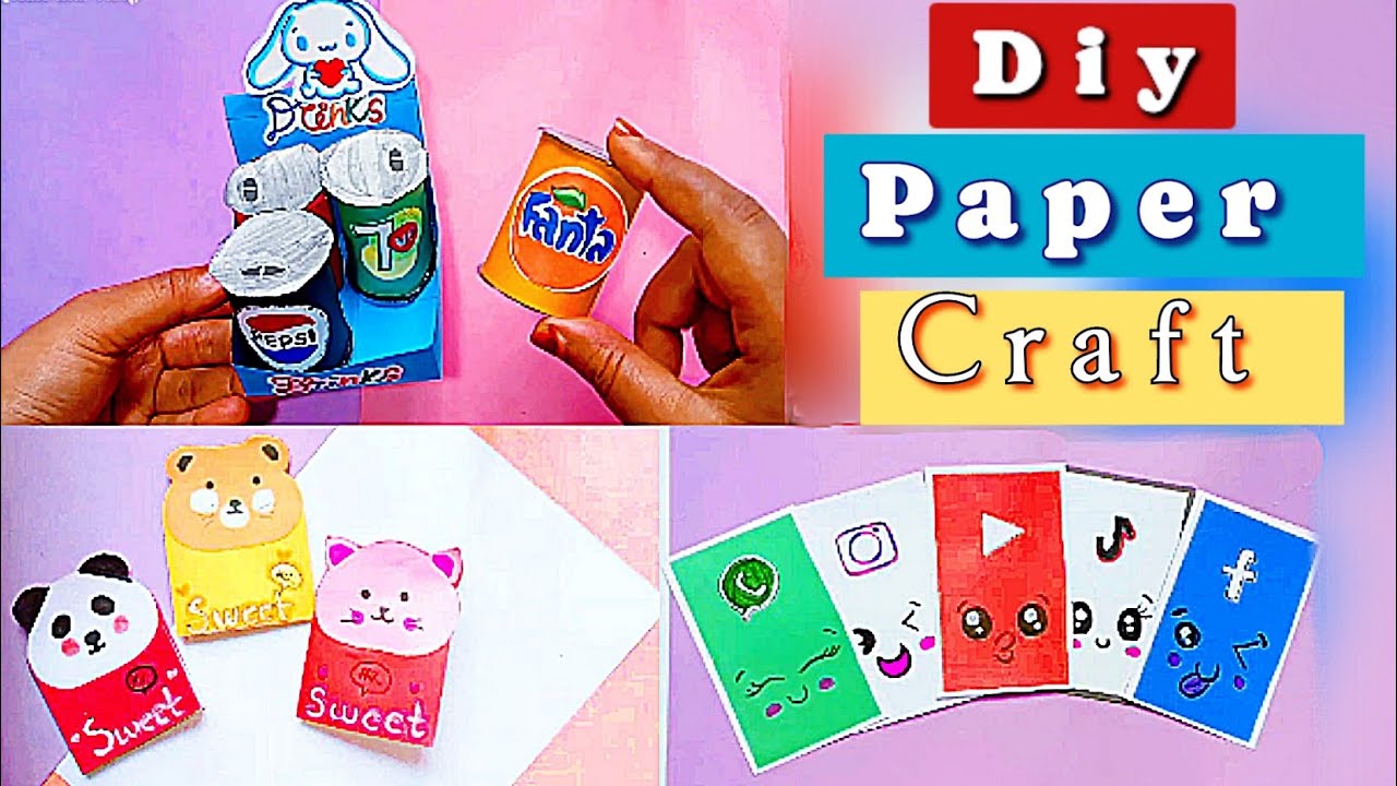 Diy creative and funny paper craft ideas must try when you're bored ...