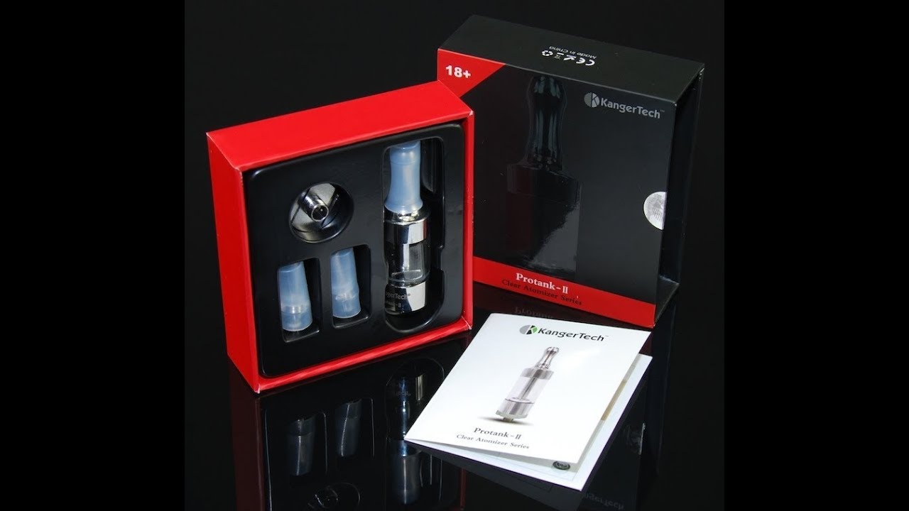 Kanger ProTank II NEW!!! Protank 2 Review (KangerTech) RBA, APV, E-Cig ...