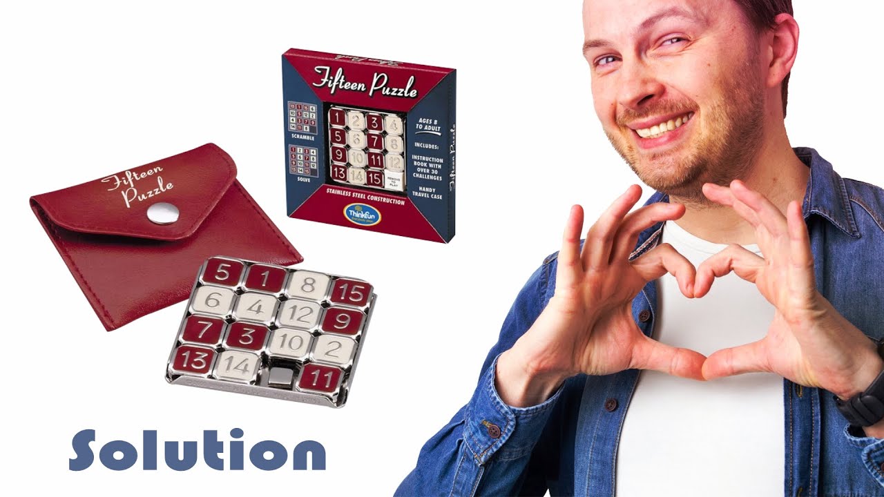 Fifteen Puzzle from Thinkfun - Review - YouTube