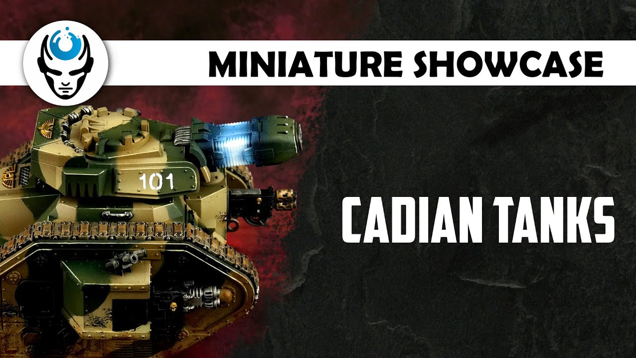 CADIAN TANKS - LVL 3 HD MINIATURE SHOWCASE - YouTube