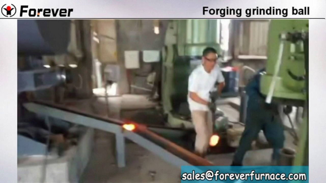 forging grinding ball - YouTube