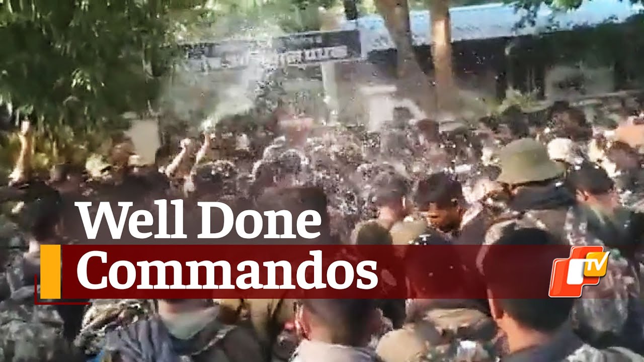 Gadchiroli Encounter: C60 Commandos Receive Astounding Welcome | OTV ...