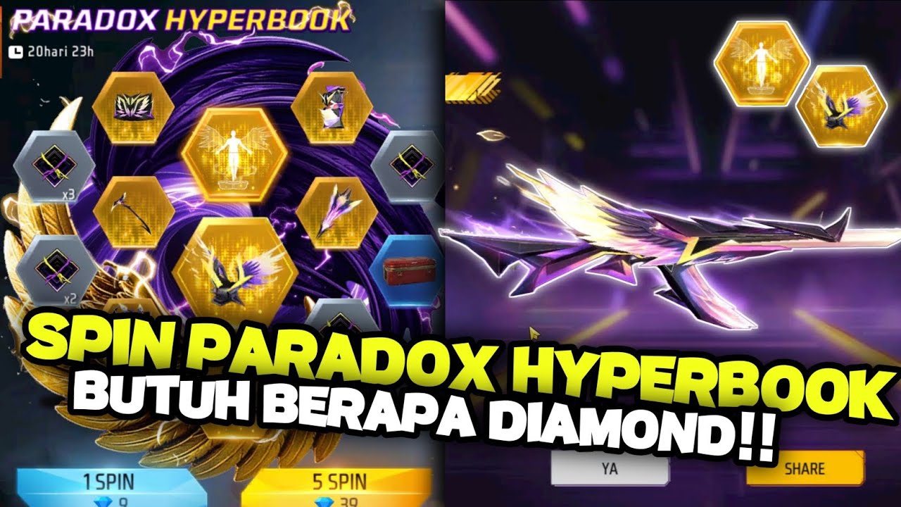 BUTUH BERAPA DM BUAT DAPETIN SEMUA PARADOX HYPERBOOK!! Spin Paradox ...