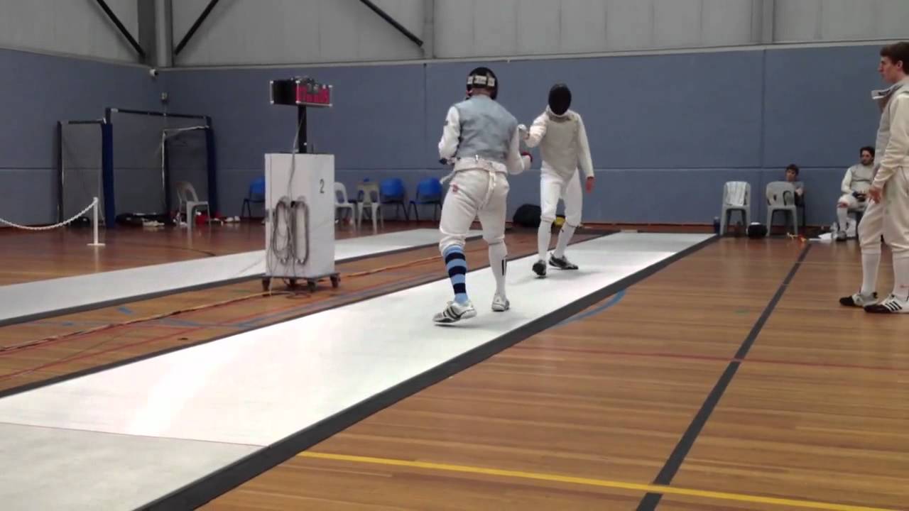 Clip of Max fencing at AUS National Fencing Games 2 - YouTube