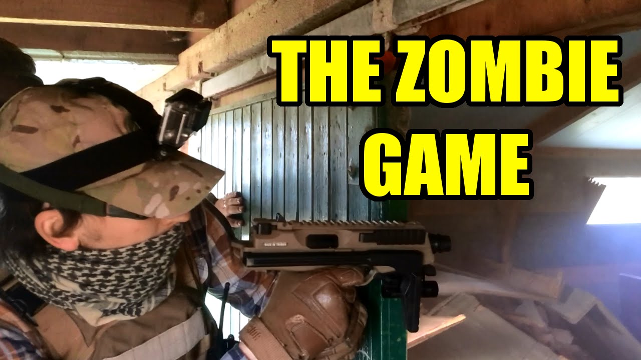 THE ZOMBIE GAME - Airsoft FPS Action @ Fife Wargames (KWA MP9) - YouTube