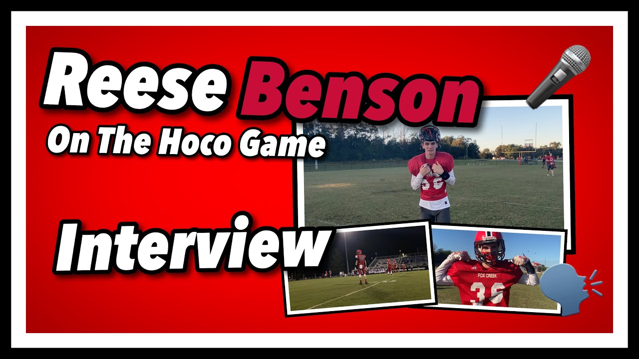 Reese Benson, On the Homecoming Football Game - YouTube