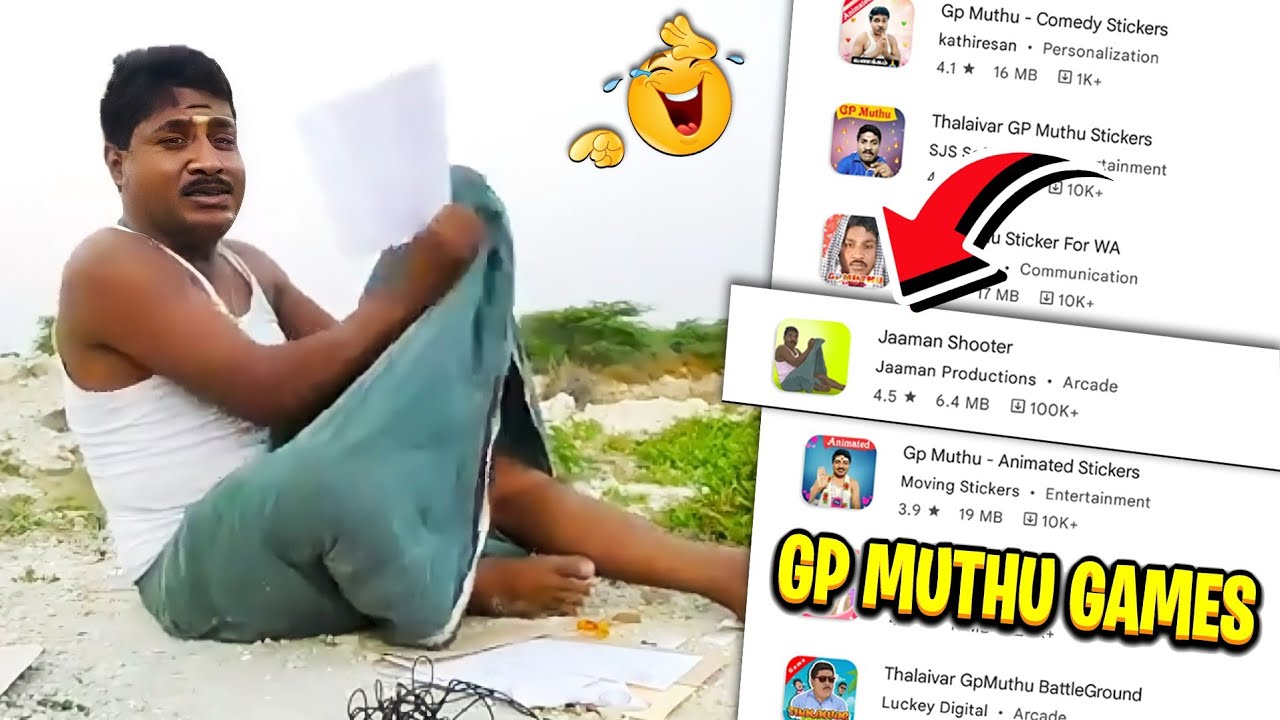 BEST Gp muthu games Ever || Playing Funny Gp muthu games😂 || Gp Muthu - YouTube