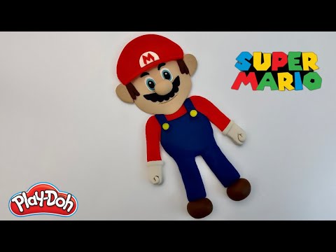 How to Make Super Mario with Play Doh - YouTube
