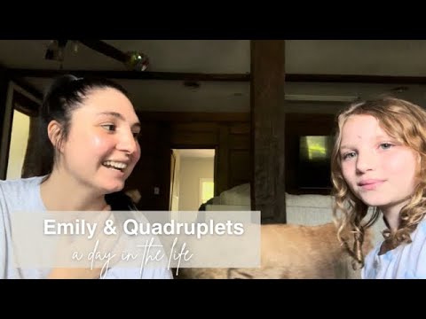 **QUADRUPLETS & EMILY** Vlog: We had a busy morning - YouTube