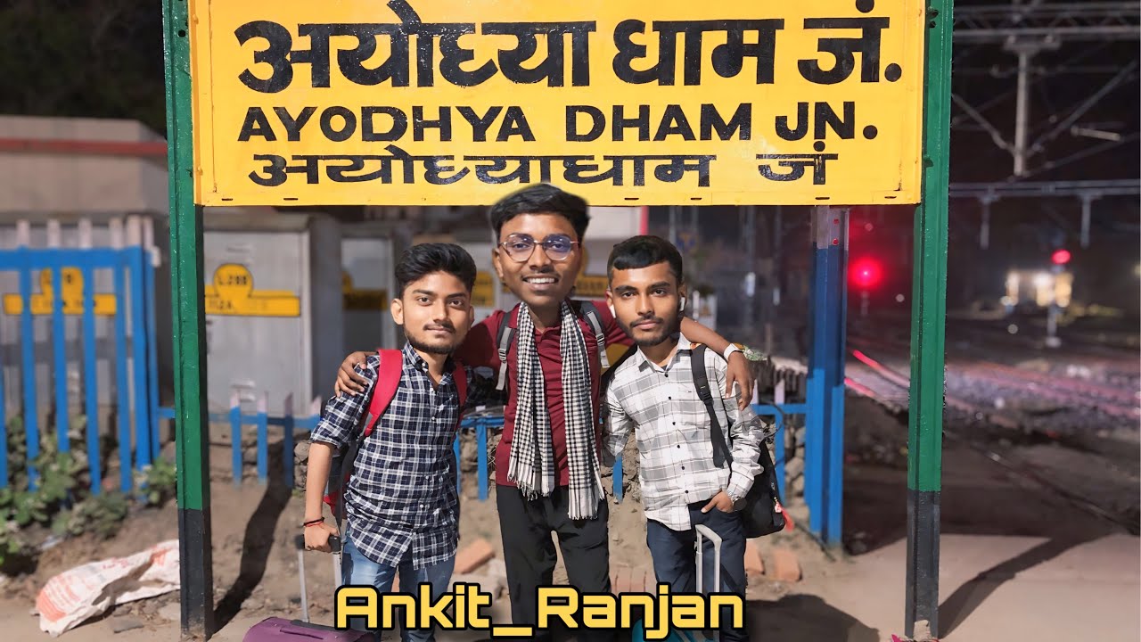 Ayodhya trip start | Vlog | Ankit_Ranjan - YouTube