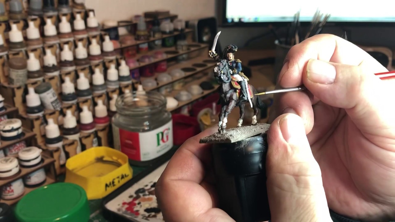 Painting non metallic gold - YouTube