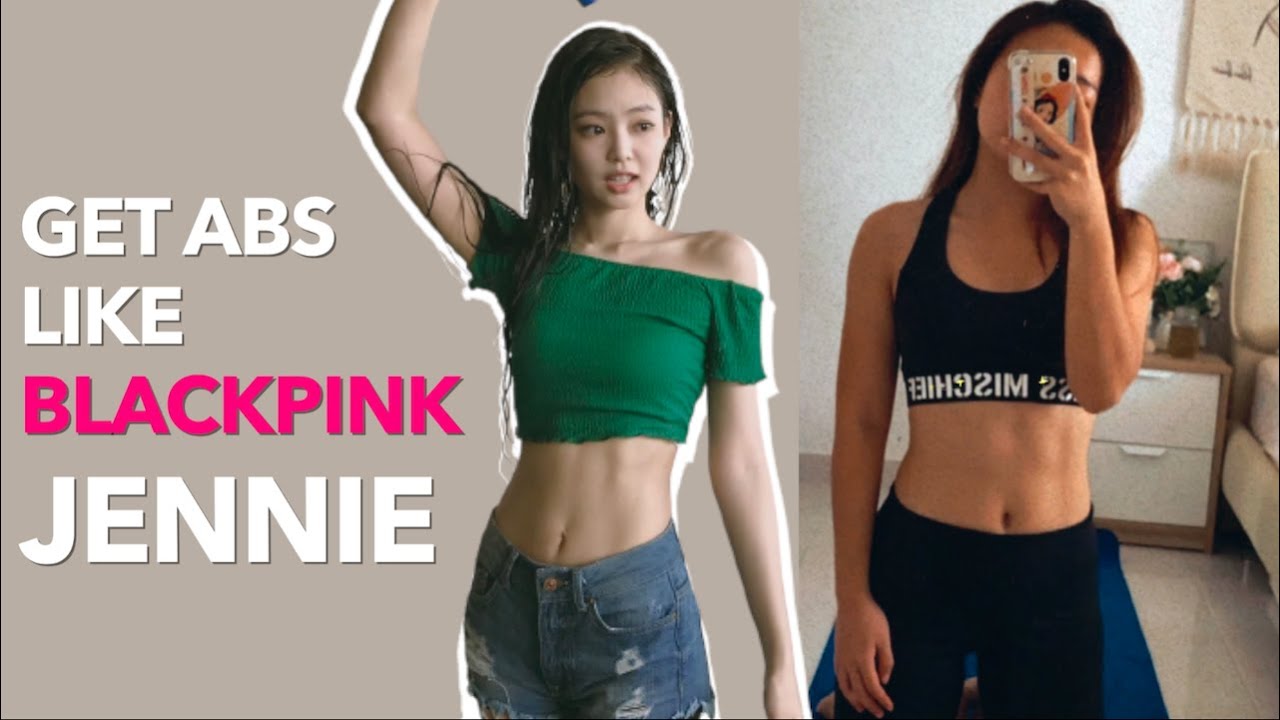 10 Minute Abs Workout | Get Blackpink Jennie’s Abs in 7 Days | Kpop ...