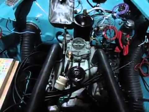 Motor Simca Chambord Tufão V8 - YouTube