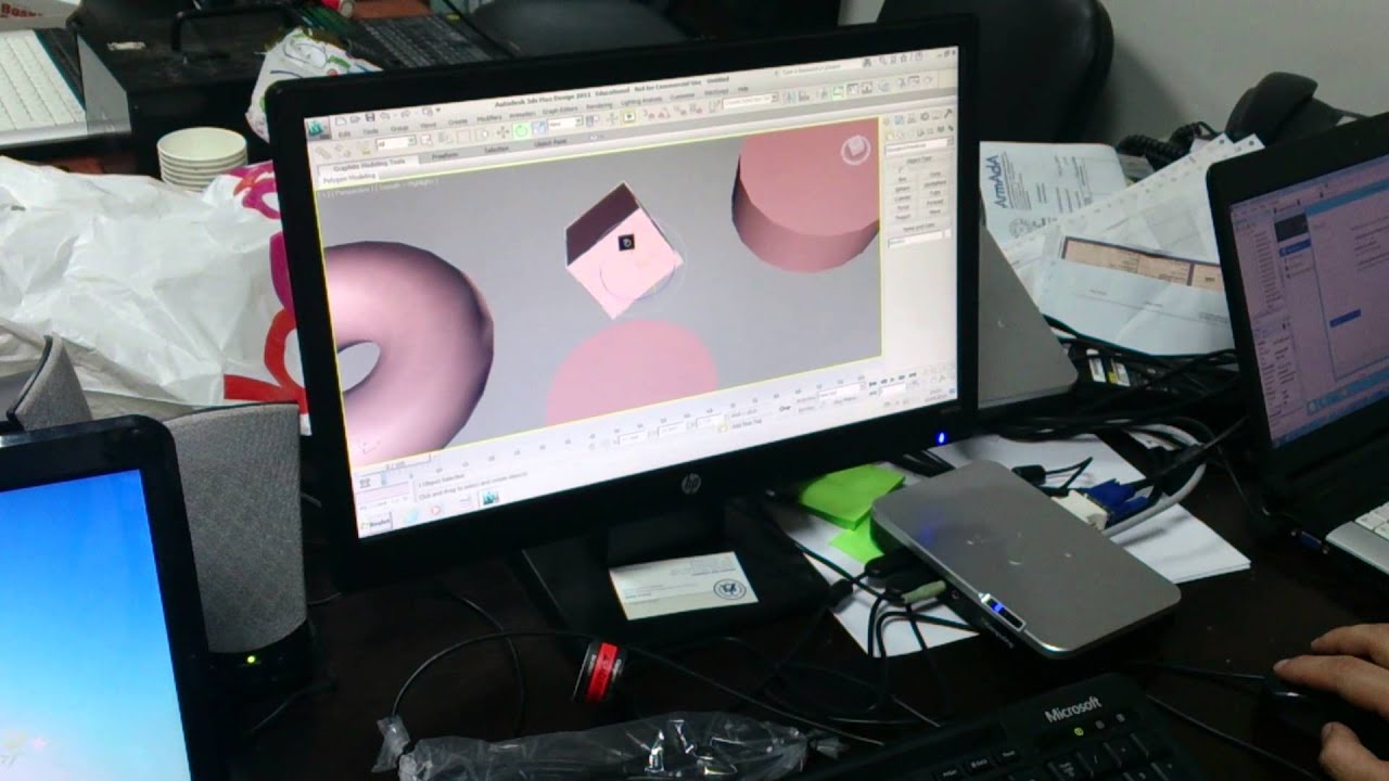 NComputing N500 and Autocad - YouTube