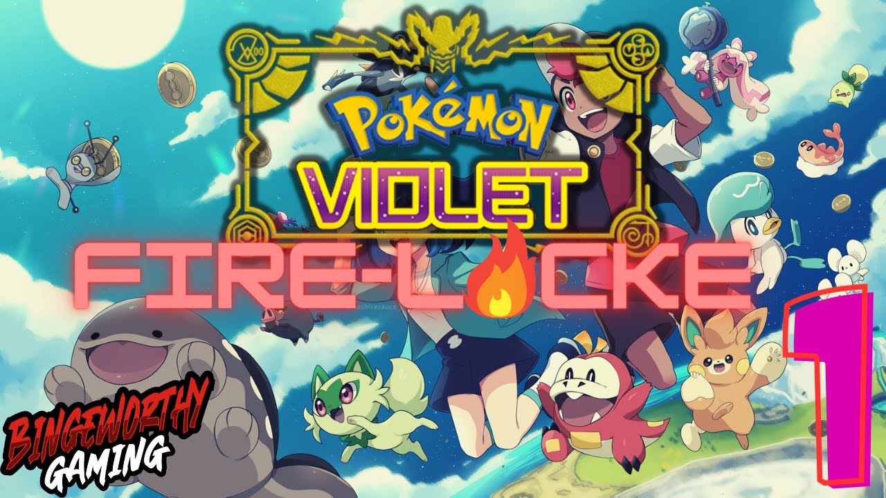 THINGS ARE HEATING UP!! - Pokemon Violet FIRE-LOCKE Episode 1ish - YouTube