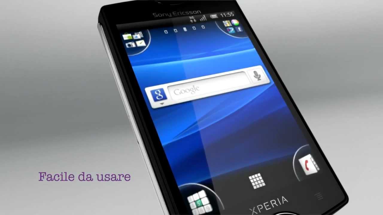 Sony Ericsson Xperia Mini Pro Official - allsmartphone.it - YouTube