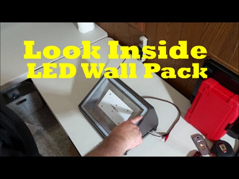 Look Inside an LED Wall Pack! See Wallpack Fixture from Inside Out ...