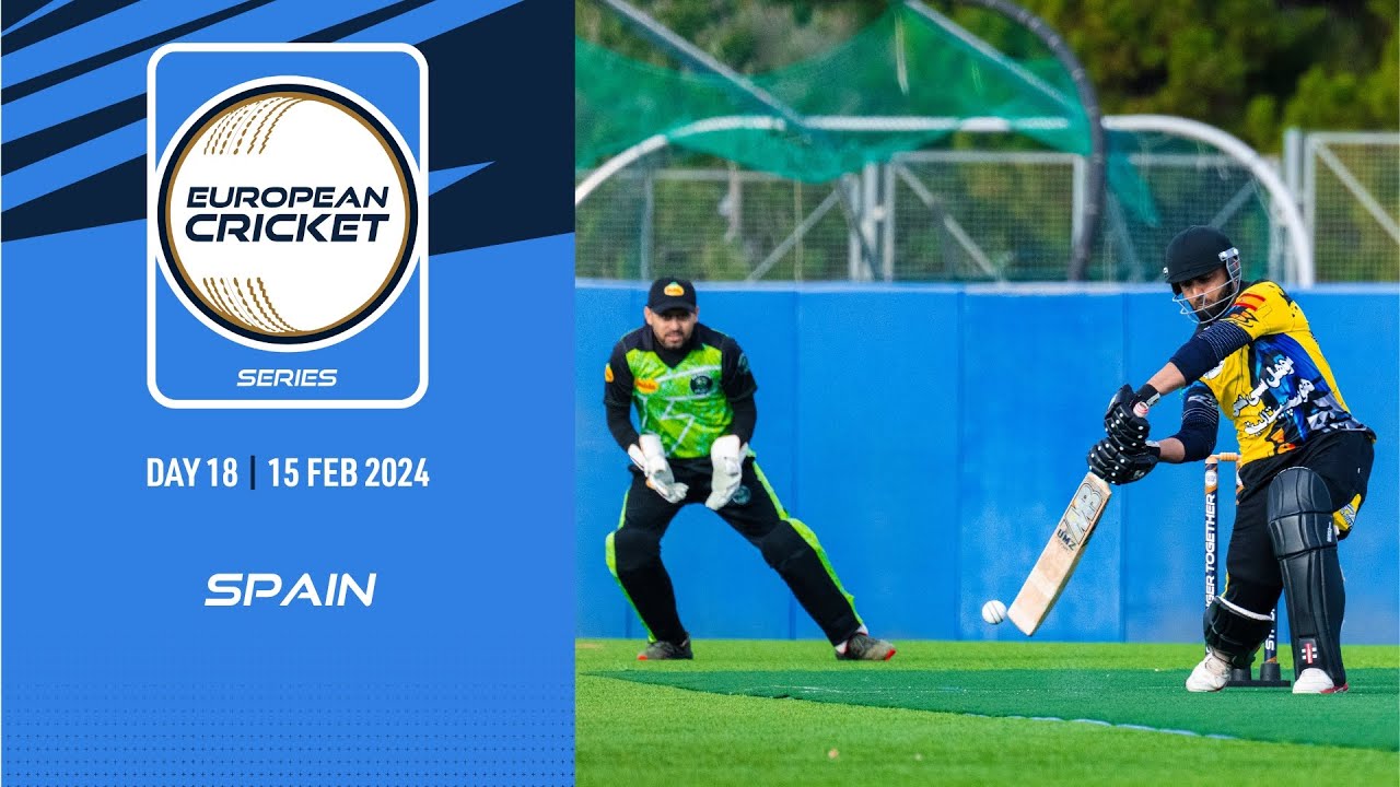 🔴 ECS Spain, 2024 | Day 18 | T10 Live Cricket | European Cricket - YouTube