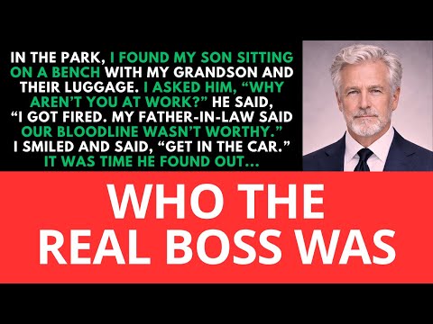 My son said: My father-in-law kicked me out, saying my bloodline wasn’t worthy — what I did next...