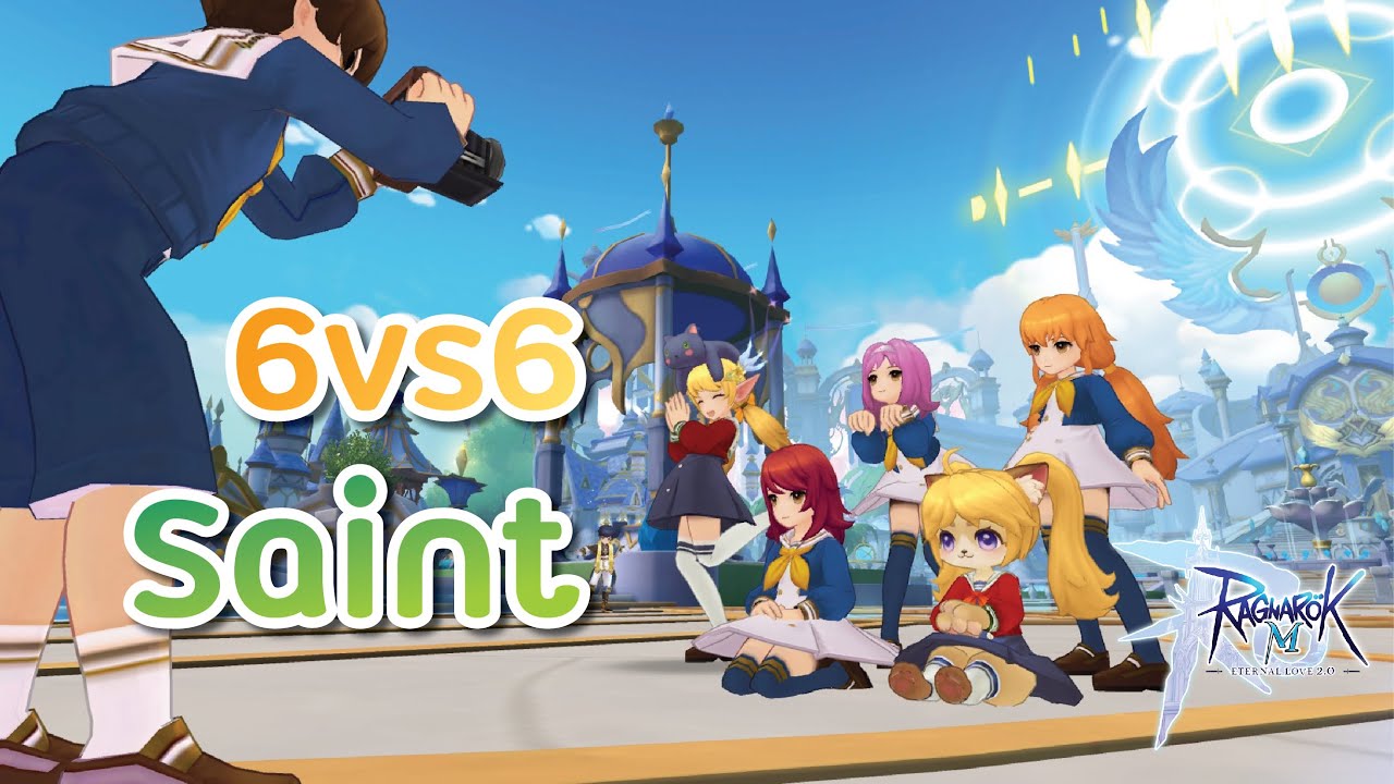 [Ragnarok M] Saint 6vs6 Casual Mode (Netty♡) 25/04/2023 - YouTube