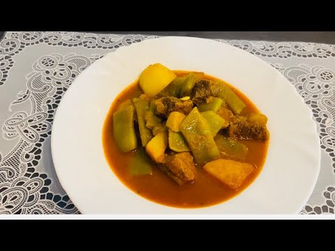 Një gjelle fantastike me bishtaja🤤dish with green beans👌 Gericht mit ...