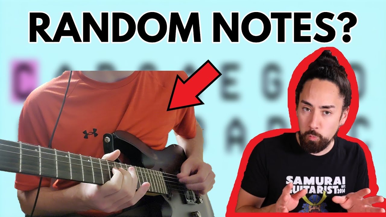 Random Notes Challenge? - Short Instrumental Rock Song - YouTube