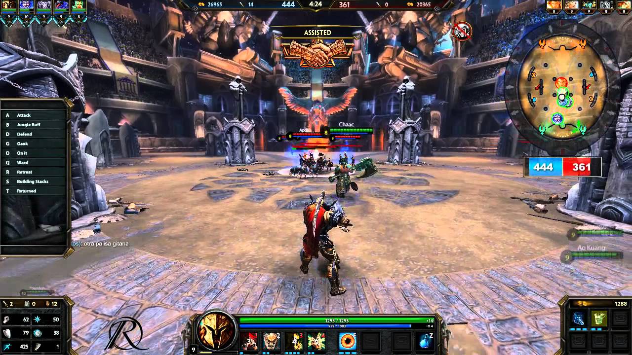 Smite Gameplay | Ares Arena | C/ Subs | "Festival de ultimates!" - YouTube