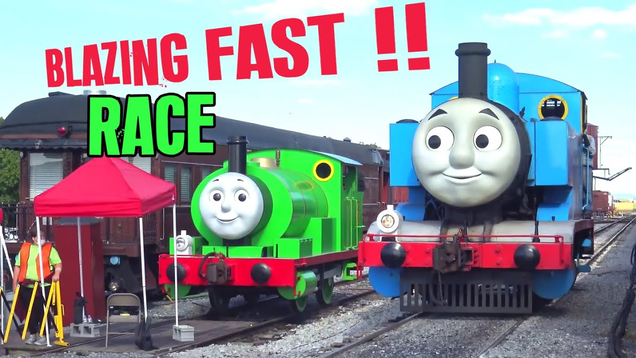 Amazing Thomas Exe Train Real Life SPEED - YouTube